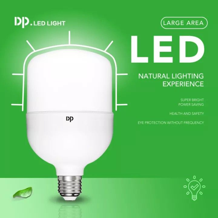 DP LED Energy Saving High Quality Bulb 5W, 9W, 12W, 18W, 28W (Square ...