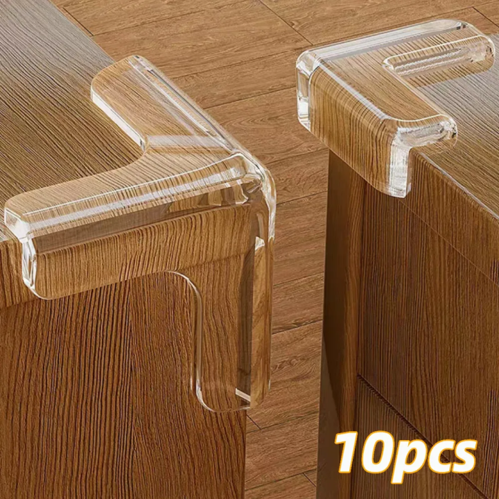 Clear Corner Edge Protectors Child Safety Corner Guards Silicone Table ...