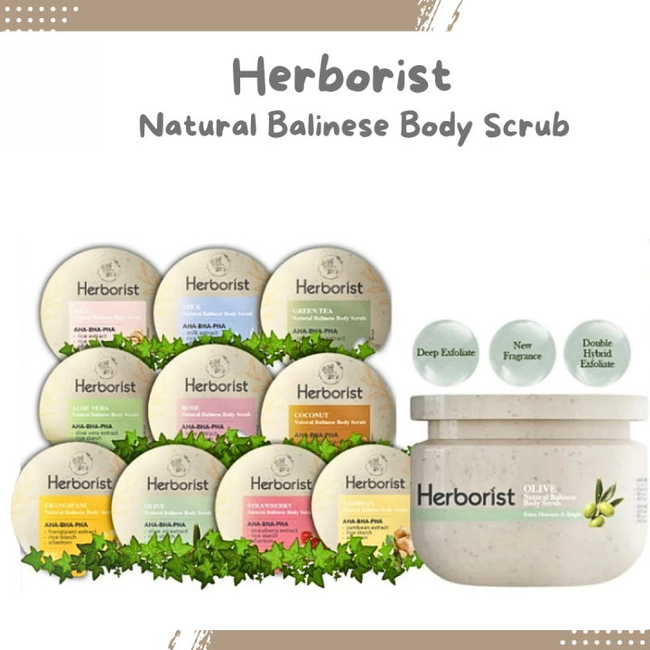 Herborist Natural Balinese Body Scrub 100g & 200g/Lulur Badan | Lazada ...