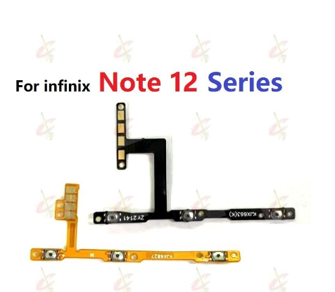 Power switch volume button flex for Infinix Note 12 G96 Pro 5G VIP 12i ...