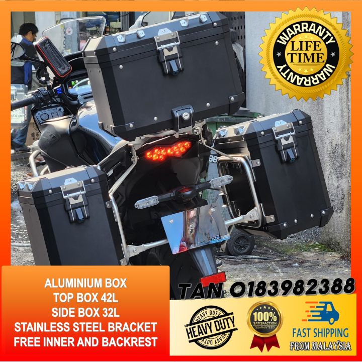 High Quality Motorcycle Top Box Aluminium & Side Box Aluminium With ...