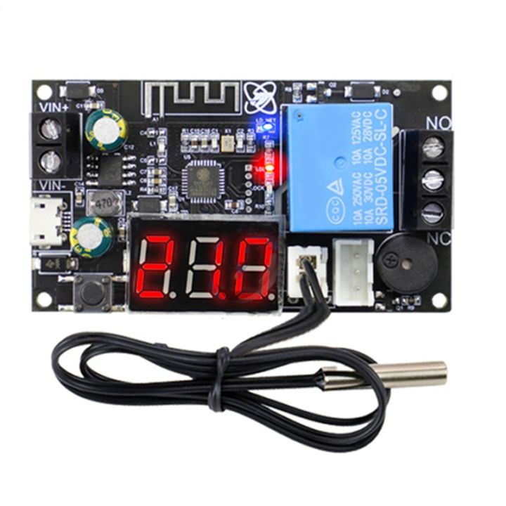 (RFJE) XY-WFTX Remote WIFI Thermostat Temperature Control Module 10K 0 ...