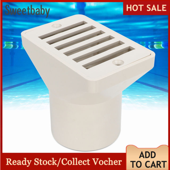 2in Swimming Pool Water Overflow Outlet Main Drain Cover Replacement ...