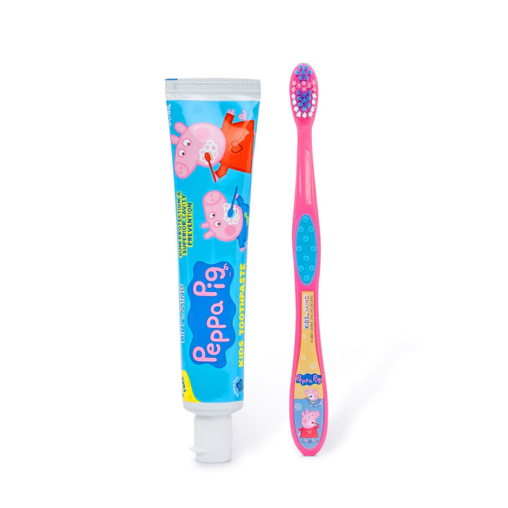 Peppa Pig Toothbrush And Toothpaste | Lazada PH