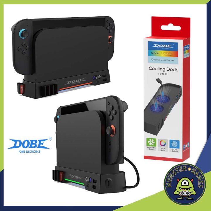 DOBE Dock Cooling Fan for Nintendo Switch 2 (พัดลม switch 2)(พัดลม ...