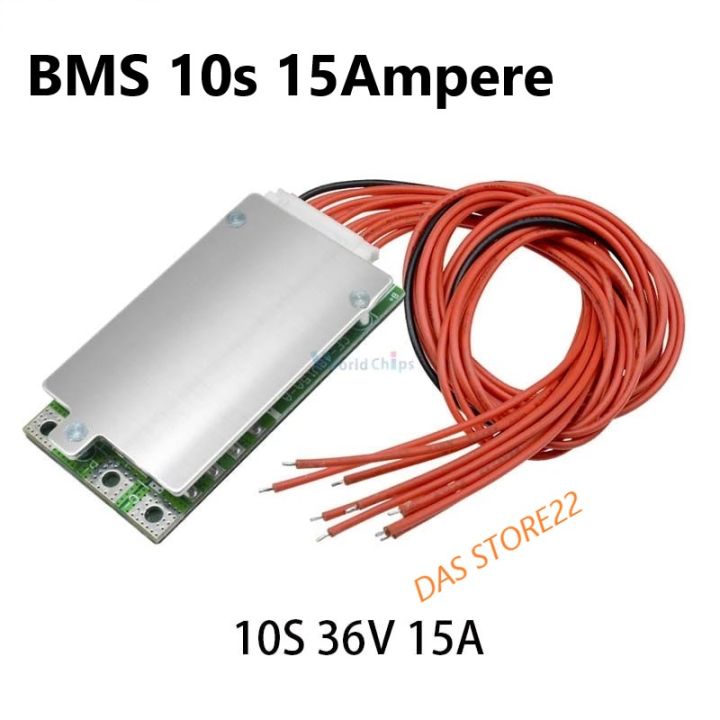 Modul BMS Battery Management System 10S 15A Li-Ion 18650 Battery ...