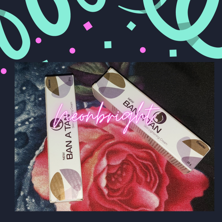 Ban a tan lightening cream (curatio) | Lazada PH