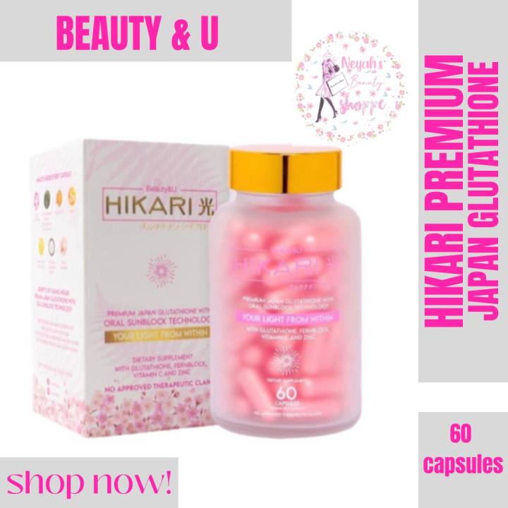 Hikari Premium Japan Glutathione with Oral Sunblock Technology ...