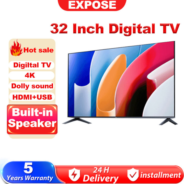 Digital TV 32 Inch LED Television 4K TV EXPOSE LED TV FHD 1080P DVT-B ...
