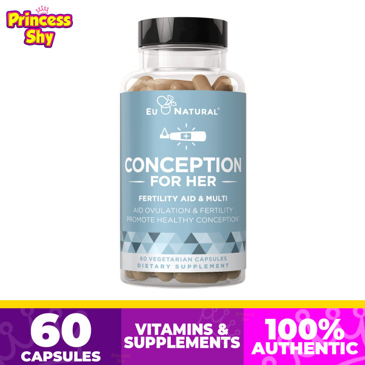 Conception Fertility Prenatal Vitamins Myo-Inositol Vitex Folate Folic ...