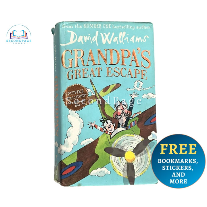 [HARDBOUND] David Walliams - Grandpa's Great Escape | Lazada PH