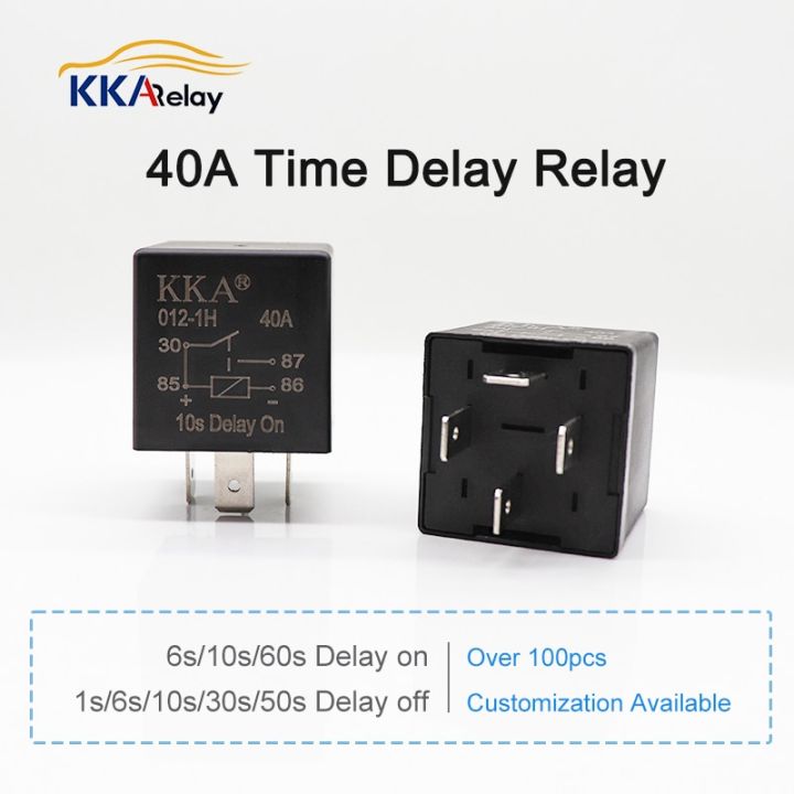 12V Time Delay Relay SPDT SPST Relay 1s 6s 10s 30s 1min second Delay on ...