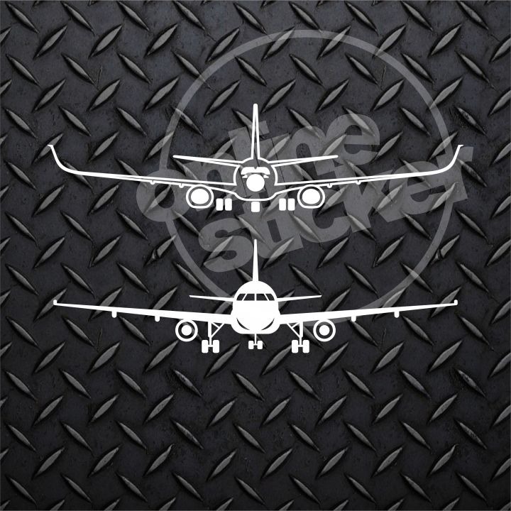 Stiker Pesawat air force/boeing utk kaca belakang | sticker cutting ...