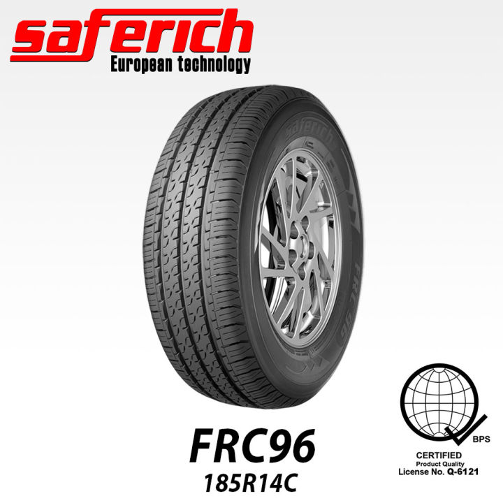 SAFERICH 185R14C TIRE/TYRE-102/100S-8PRS*FRC96 HIGH QUALITY PERFORMANCE ...