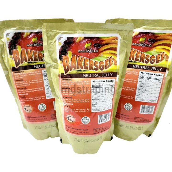 Bakersfield Bakersgel Neutral Gel Jelly Glaze Bakers Gel 1KG | Lazada PH