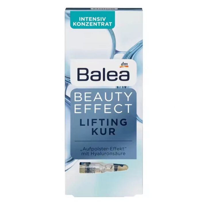 Balea Beauty Effect Lifting Treatment Ampoules With Hyaluronic Acid 7 x ...