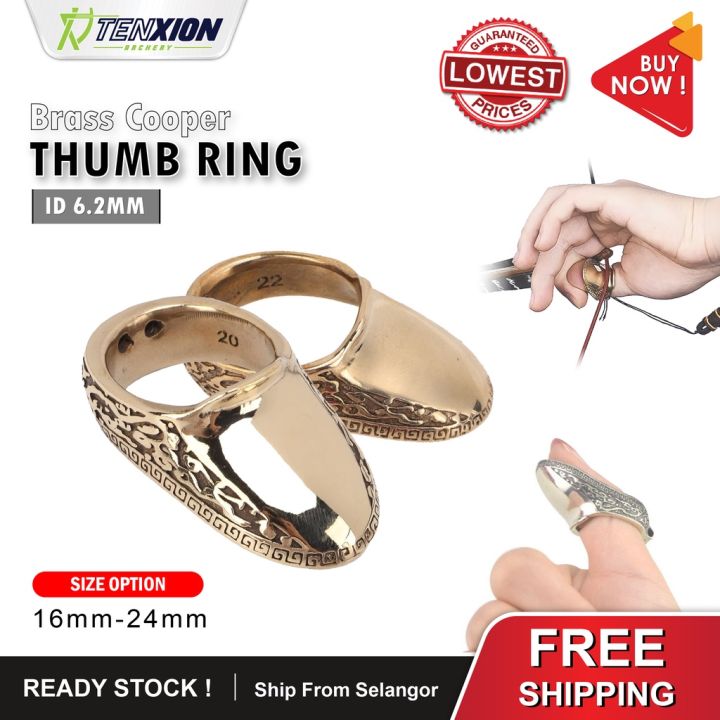 TenXion Archery Traditional Bow Busur Anak Panah Thumb Ring Pelindung ...