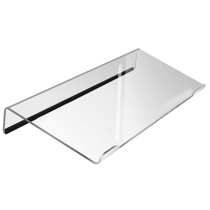 1 Pcs Computer Keyboard Stand Acrylic Keyboard Riser Tilt for Desktop ...