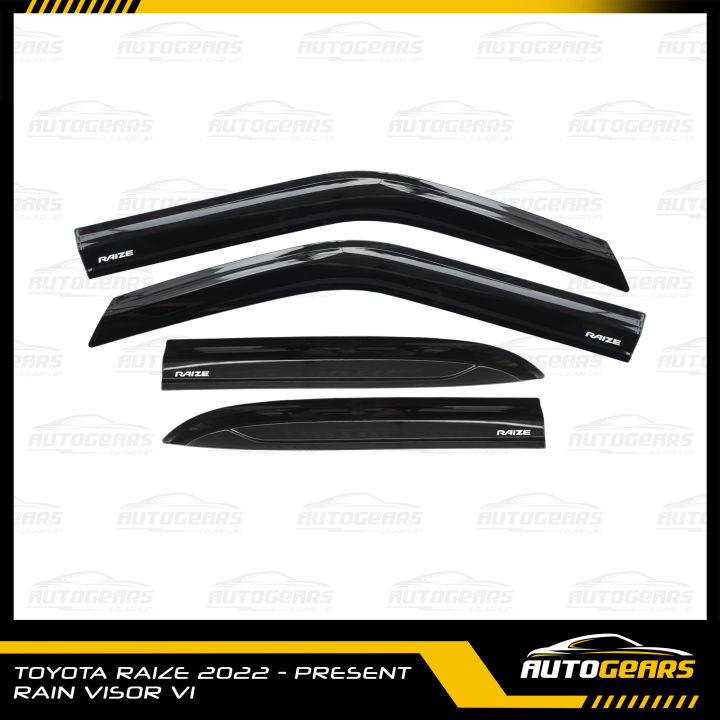 Toyota Raize (2022 - 2024) Rain Visor | Lazada PH
