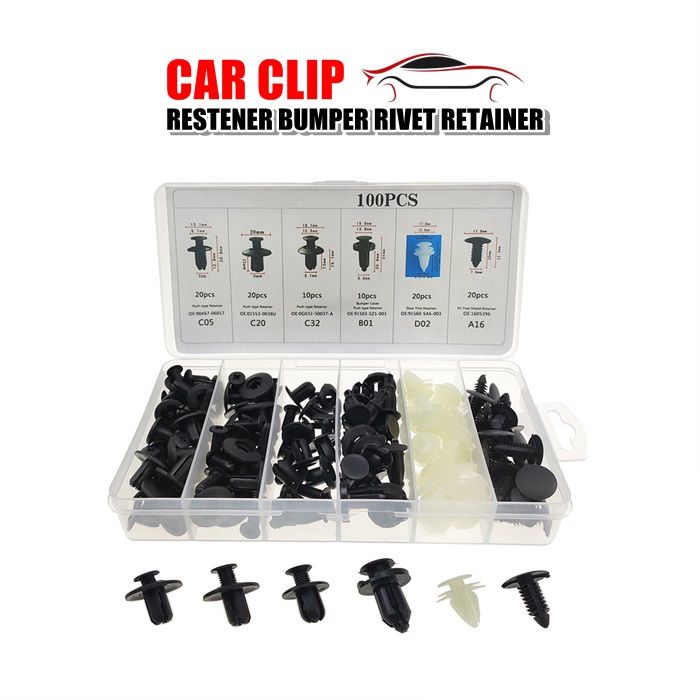 SV Car Body Retainer Auto Fasteners Plastic Clips Push Pin Rivet ...