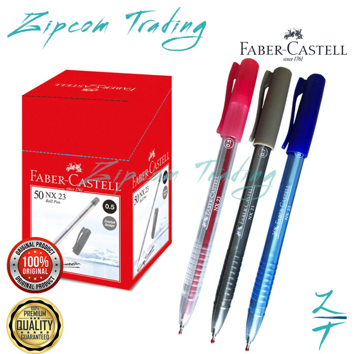 Faber Castell NX 23 Ball Pen (0.5/0.7/1.0mm) | Lazada
