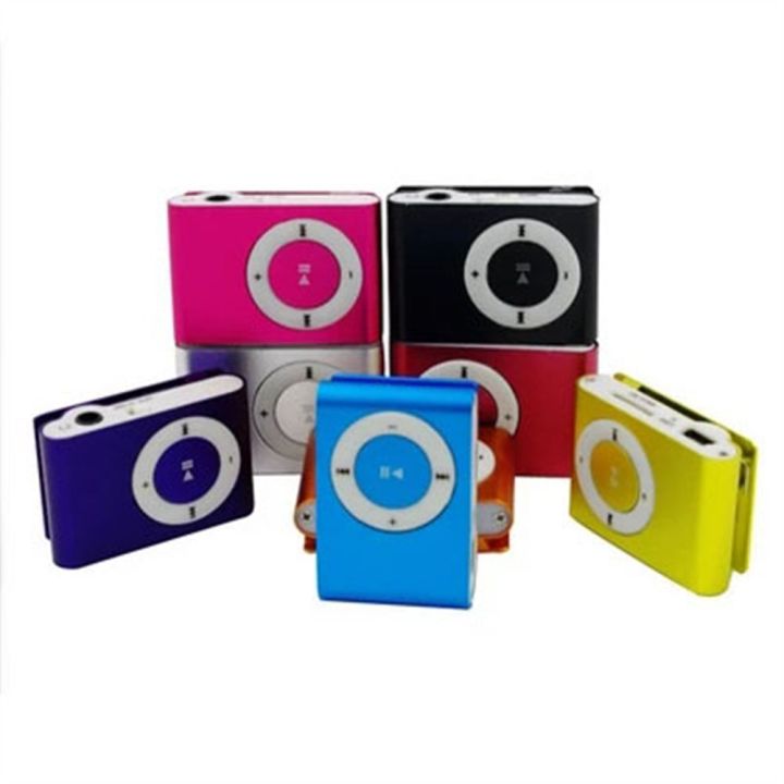 AQBCM Mini Fashion Walkman Mirror Metal Media Player Music Player Sport ...