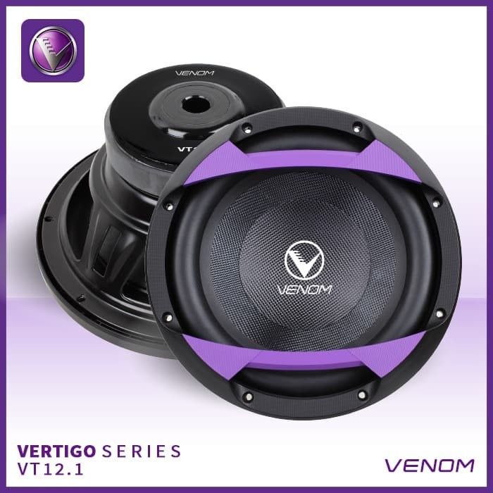 Subwoofer Venom Vertigo VT12.1 Subwoofer Audio Mobil 12 inch | Lazada ...