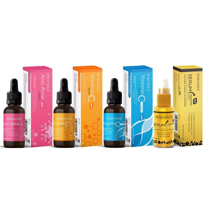 66girls - Hanasui Serum Whitening Gold / Vitamin C + Collagen / Anti ...