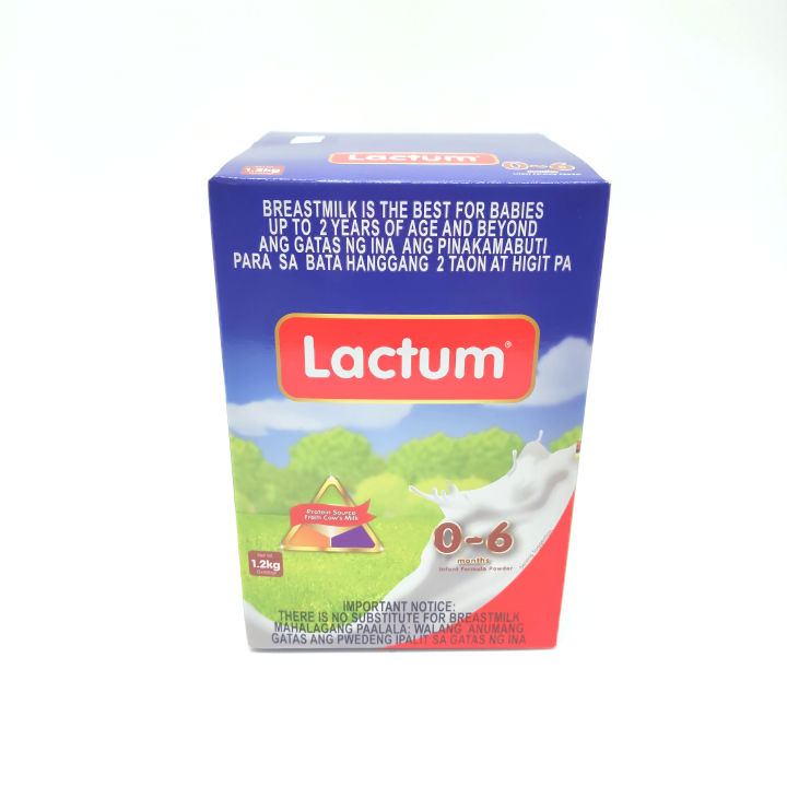 Lactum 0-6 Months Old 1.2kg Infant Formula Powder | Lazada PH