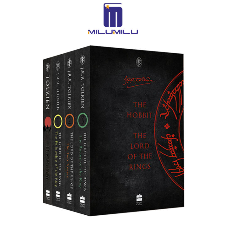 The Hobbit and The Lord of the Rings Boxed Set English version of J.R.R ...