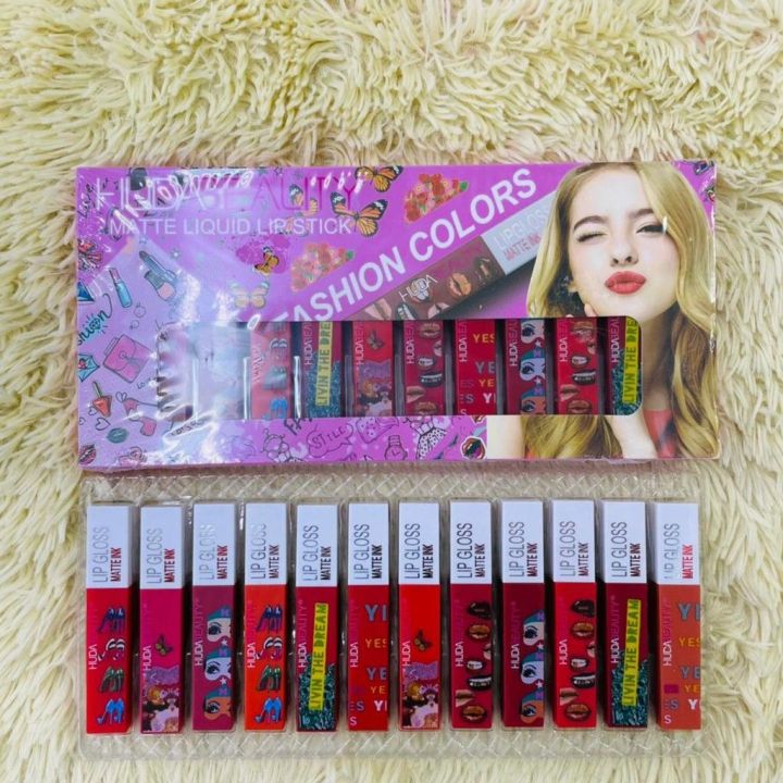 Beauty Combo Liquid Matte Lipstick Set Of 16 Piece | Lazada