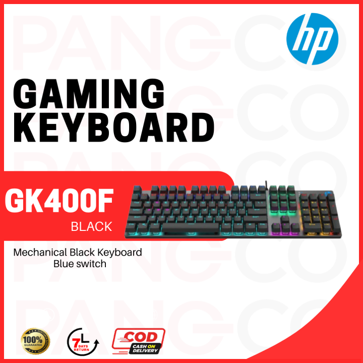 HP GK400F Mechanical Gaming Keyboard for PC & Mac OS | Blue Switch ...