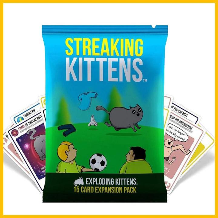 【Ready Stock】Streaking Kittens Card Game: This is the Second Expansion ...
