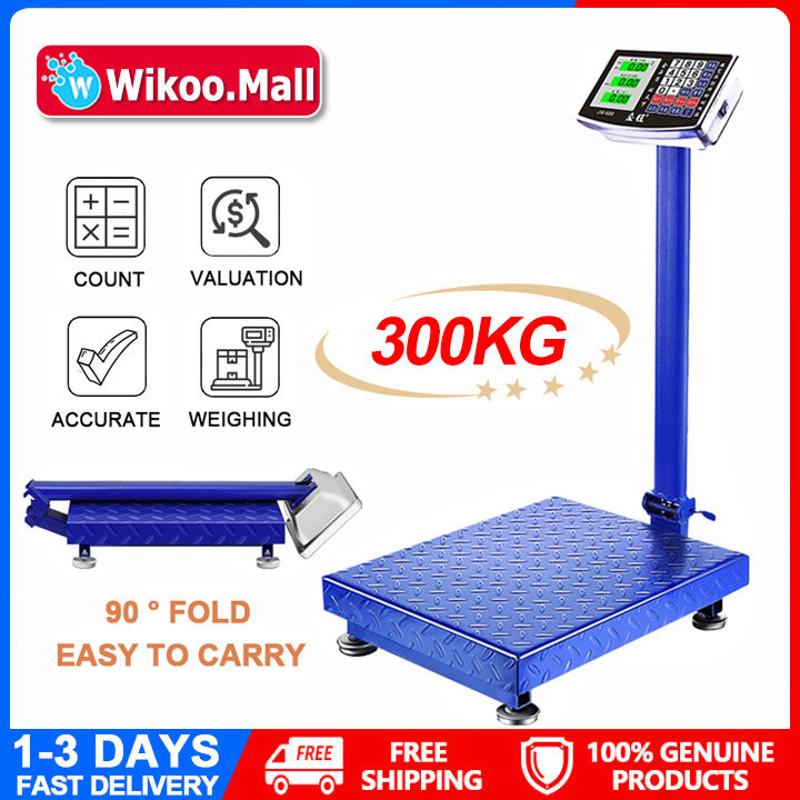 Electronic Platform Scale 150kg 300kg High Precision Industrial Digital