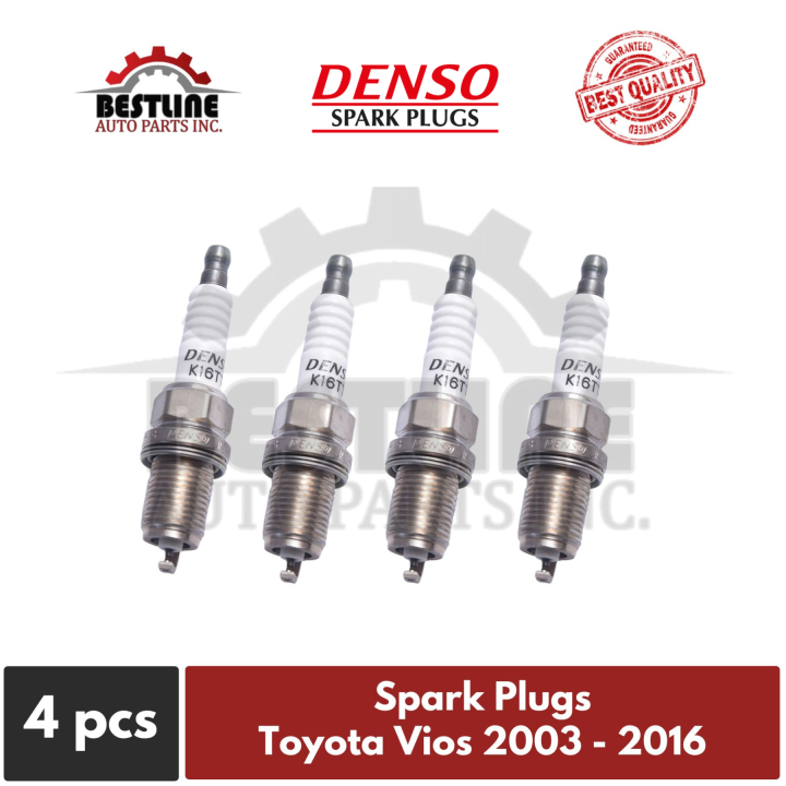 Spark Plugs for Toyota Vios First Second and Third Generation 2003 to ...