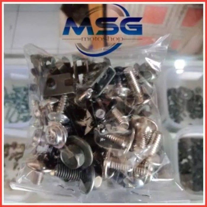 Baut mur baud full scrup full body JUPITER Z 2010/ ROBOT | Lazada Indonesia