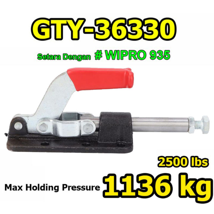 Toggle Clamp Push Pull 36330 Heavy Duty Toggle Clamp Vertical klem pipa ...