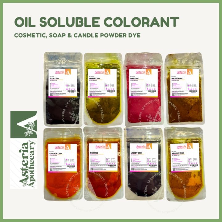 Oil Soluble Dye | Colorant | Pigment for Cosmetics (500g & 1Kg ...