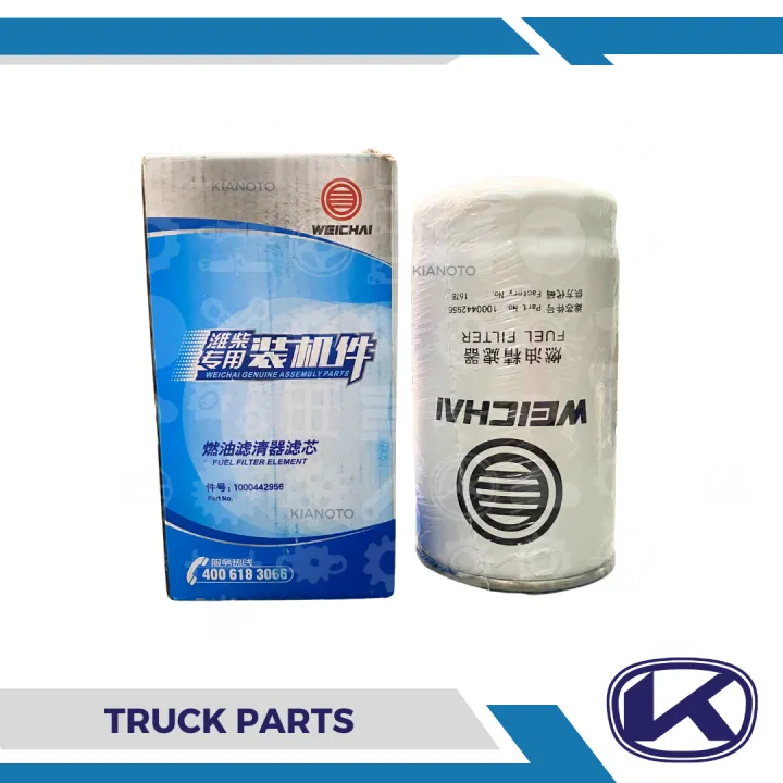 Weichai Fuel Filter 1000442956 for Weichai Diesel Engine Truck Spare ...
