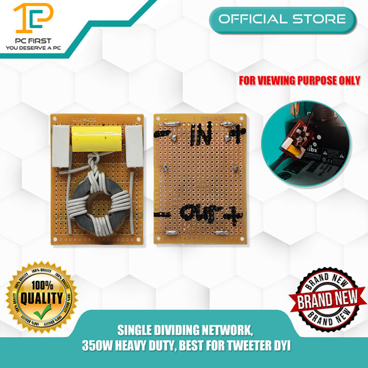 SINGLE DIVIDING NETWORK, 350W HEAVY DUTY, BEST FOR TWEETER DYI | Lazada PH