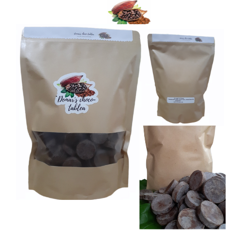 50 Pieces | 500grams | Pure Cacao Tablea From DAVAO | 500grams | Lazada PH