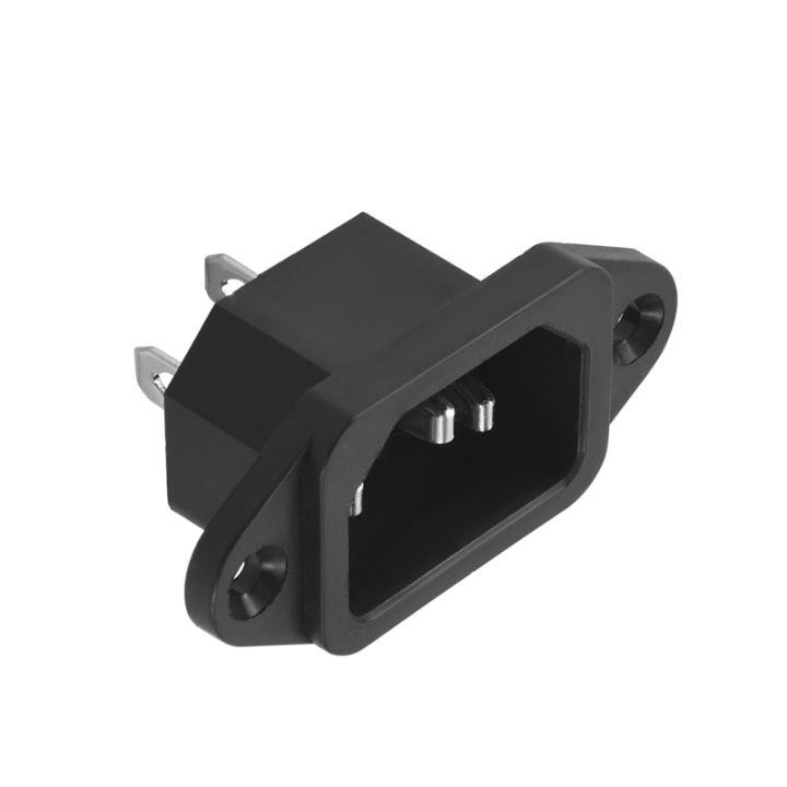 IEC 320 C14 Male Plug 3 Pins PCB Panel Power Inlet Socket Connector ... IEC 320 C14 Male Plug 3 Pins PCB Panel Power Inlet Socket Connector ...