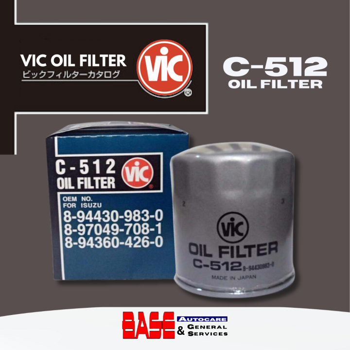 C-512 VIC Oil Filter | Lazada PH