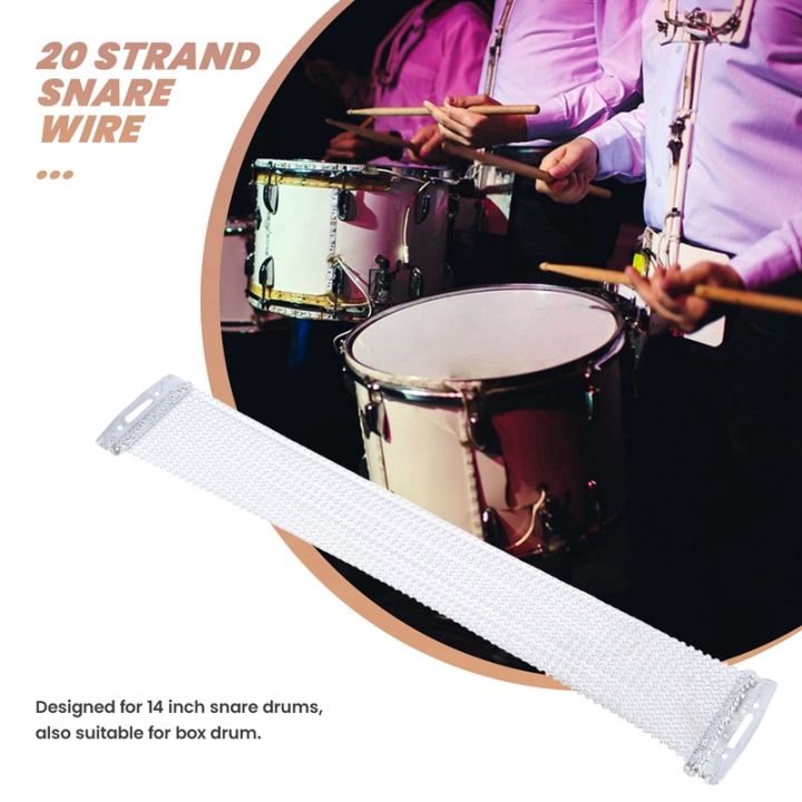 Snare Wire 20 Strand for 14 inch Snare Drum Cajon Box Drum | Lazada.co.th