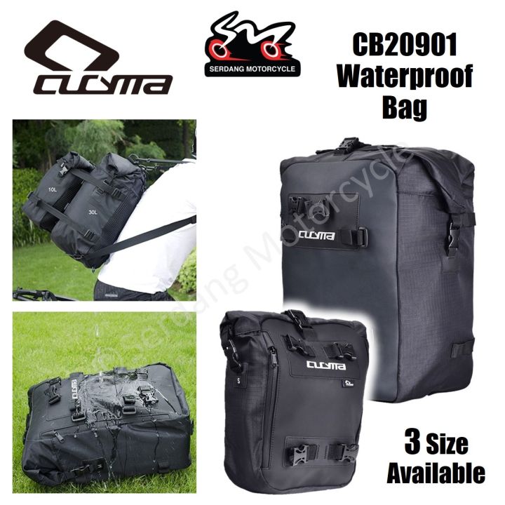 CUCYMA Waterproof Bag Motor Backpack Rider Tail Beg Rear Seat Kalis Air ...