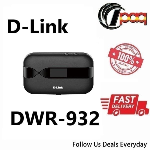 D-Link DWR-932 4G/LTE Mobile Router | Lazada
