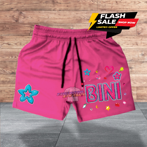 BINI BLOOMS DRI FIT SHORTS FOR WOMEN DTF PRINT | Lazada PH