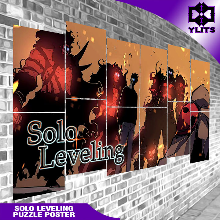Solo Leveling v2 anime | Puzzle poster | Wall Décor | Show Your Fandom ...