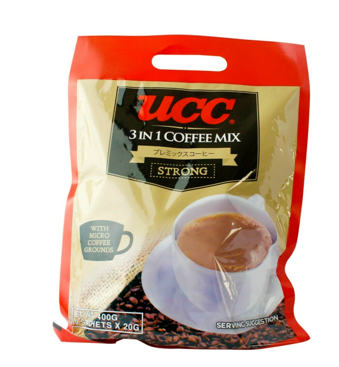 UCC / 3 in 1 Coffee Mix / Strong / 20 Packs / ORIGINAL! | Lazada PH