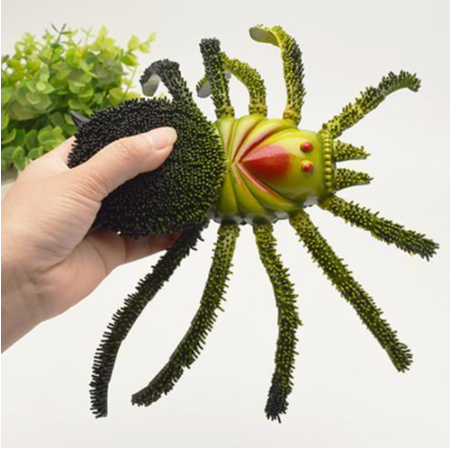 READY STOCK!! Simulation sounding super big hairy spider toy Tricky ...